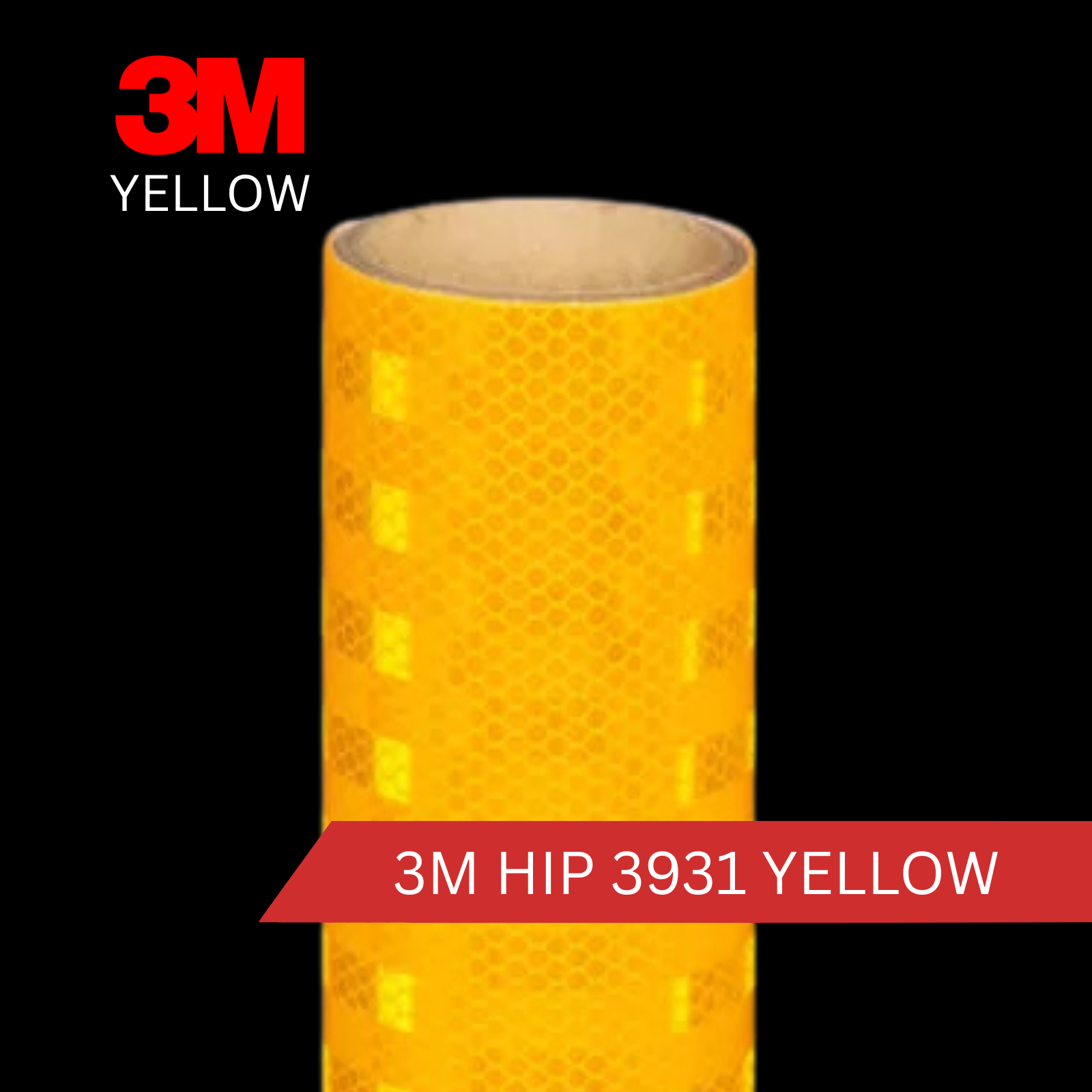 3M HIP 3931 YELLOW – Stickershop