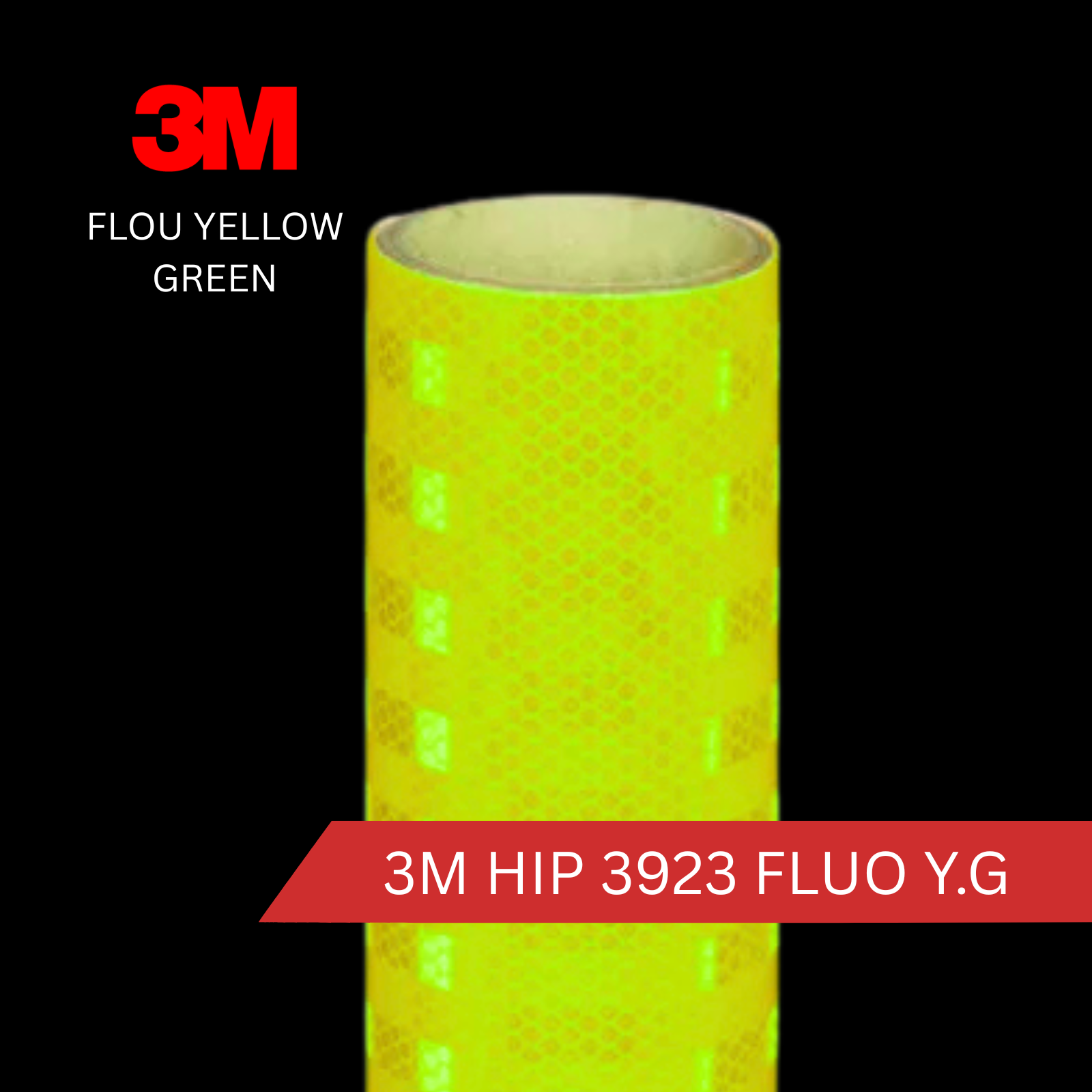 3M HIP 3923 FLUO YELLOW GREEN – Stickershop
