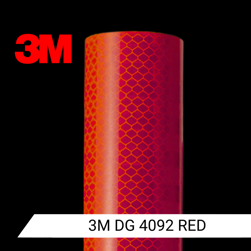 3M DG 4092 RED – Stickershop