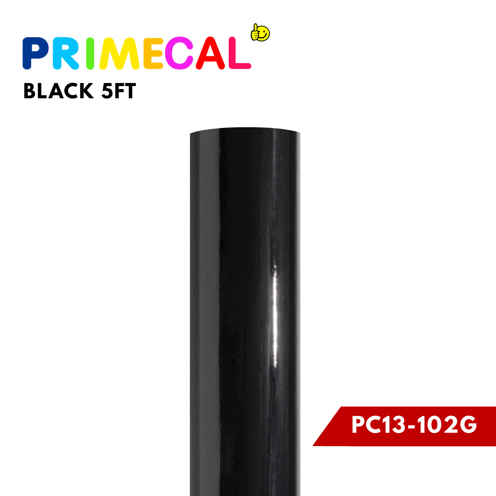 PRIMECAL OPAQUE BLACK 5ft (PC13-102G) – Stickershop