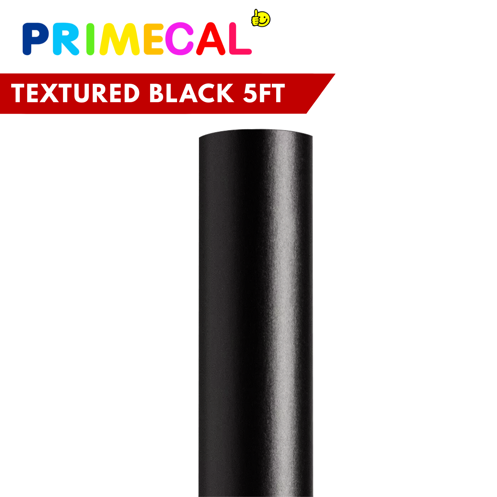 PRIMECAL TEXTURED BLACK 5ft – Stickershop