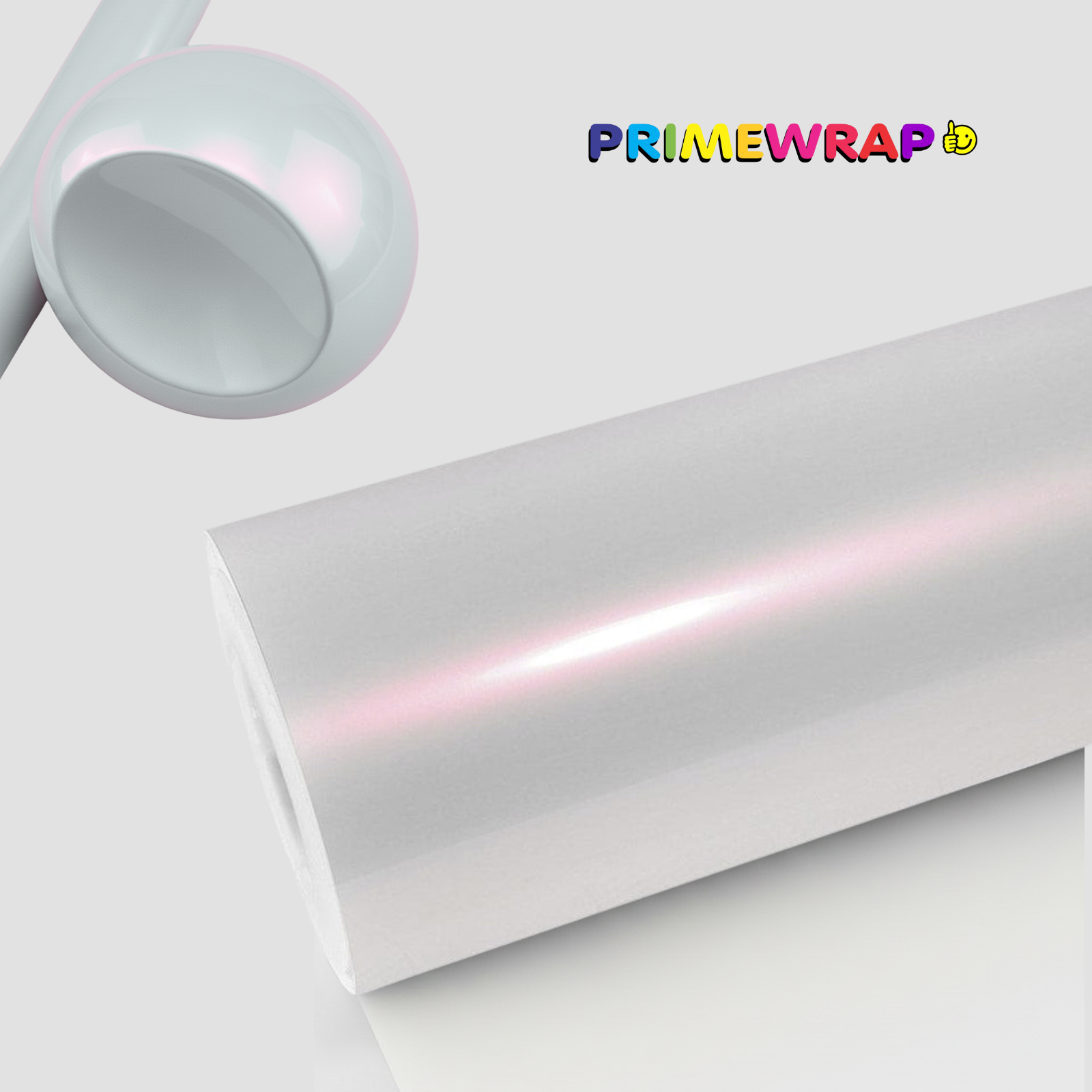 PRIMEWRAP MP WHITE RED – Stickershop