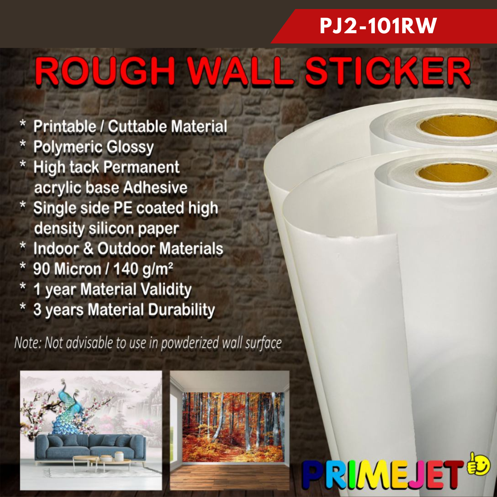 ROUGH WALL PRINTABLE GLOSS – Stickershop