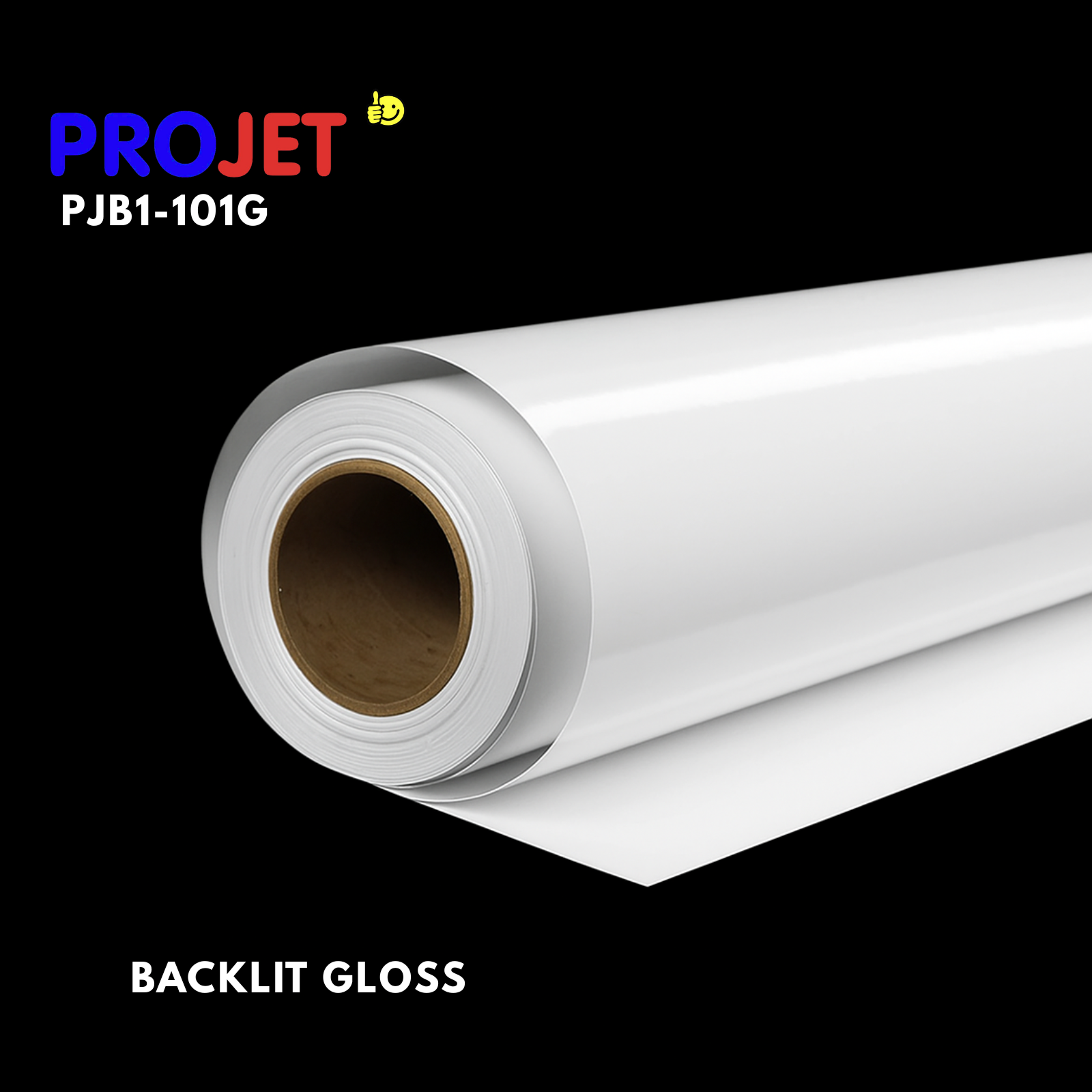 PROJET WHITE BACKLIT GLOSS – Stickershop