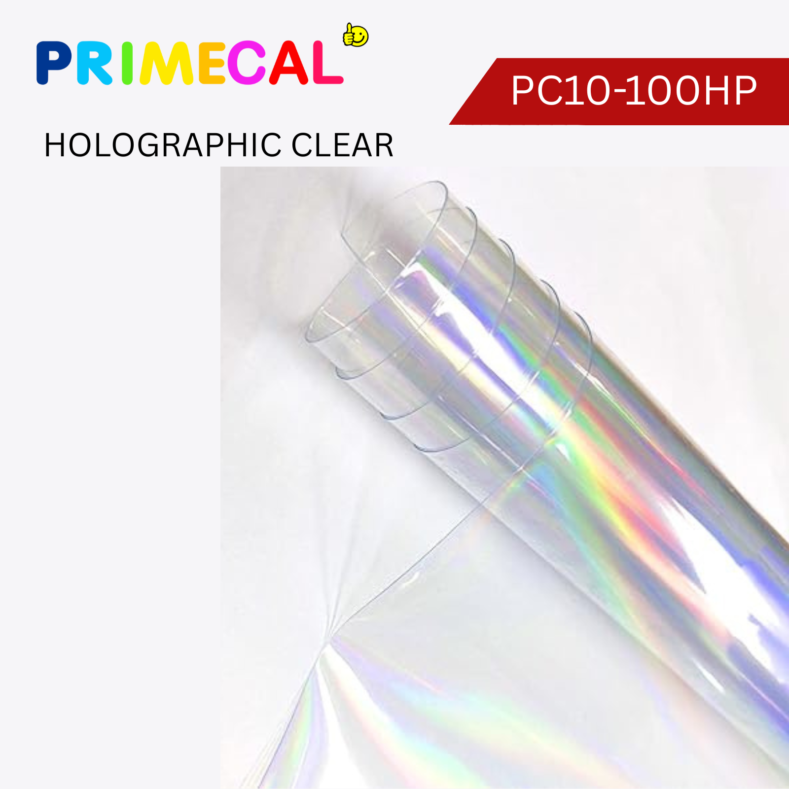 HOLOGRAPHIC CLEAR (PRINTABLE) – Stickershop