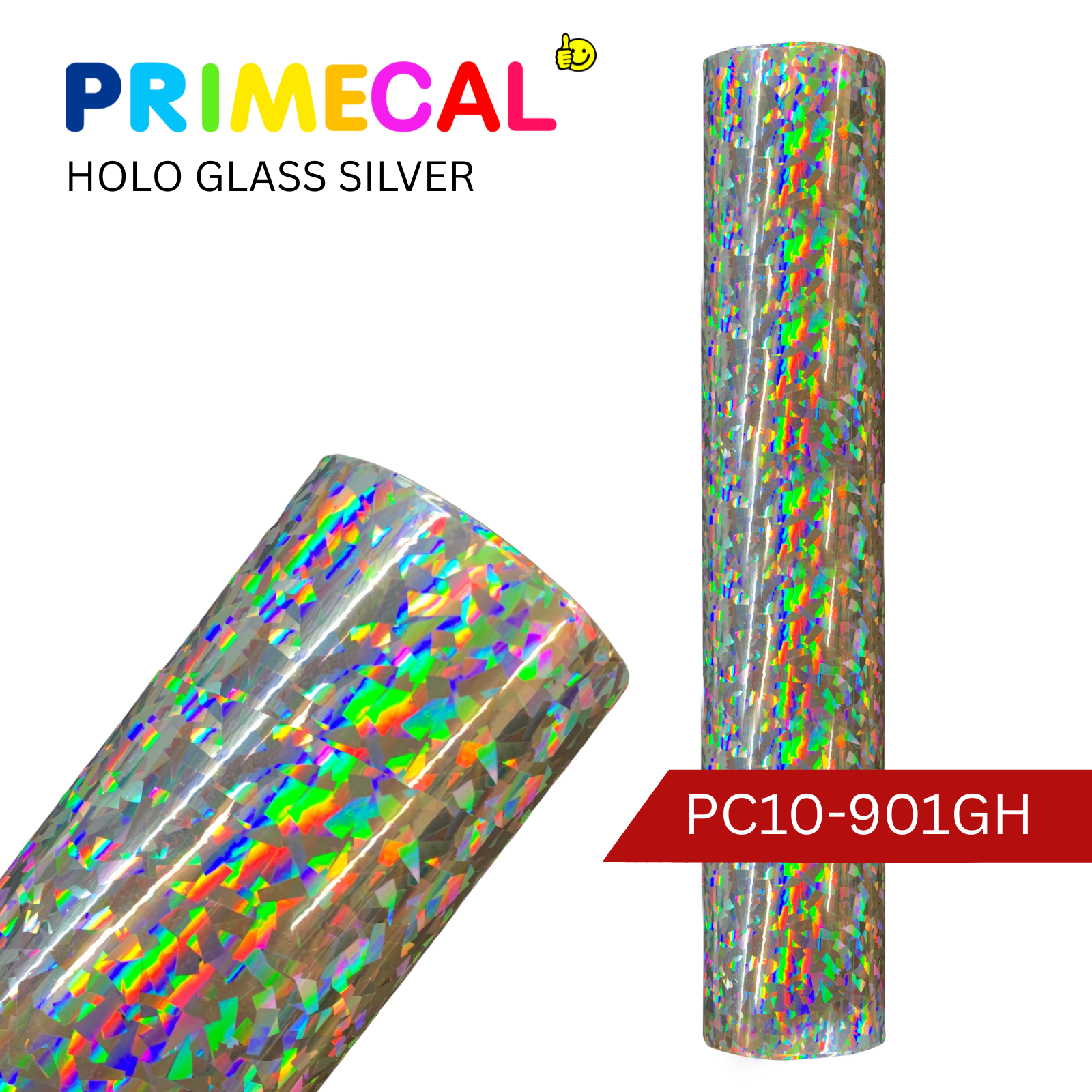 HOLO GLASS SILVER (PC10-901GH) – Stickershop