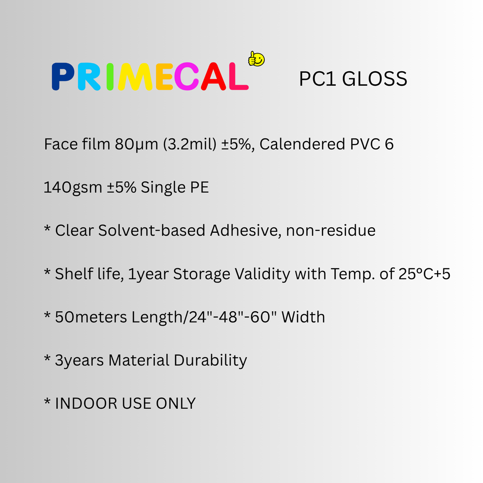 PC1 GLOSS BLACK – Stickershop