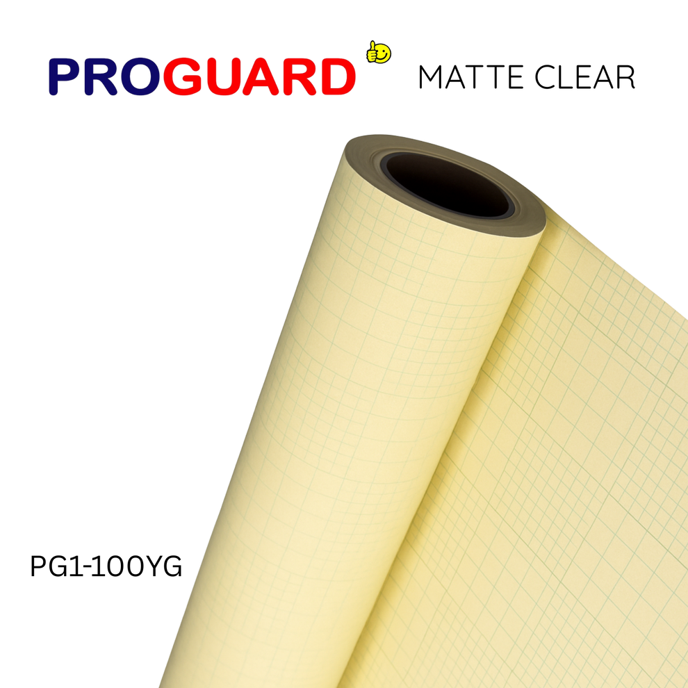 4.2ft PROGUARD CLEAR MATT YELLOW LINER – Stickershop