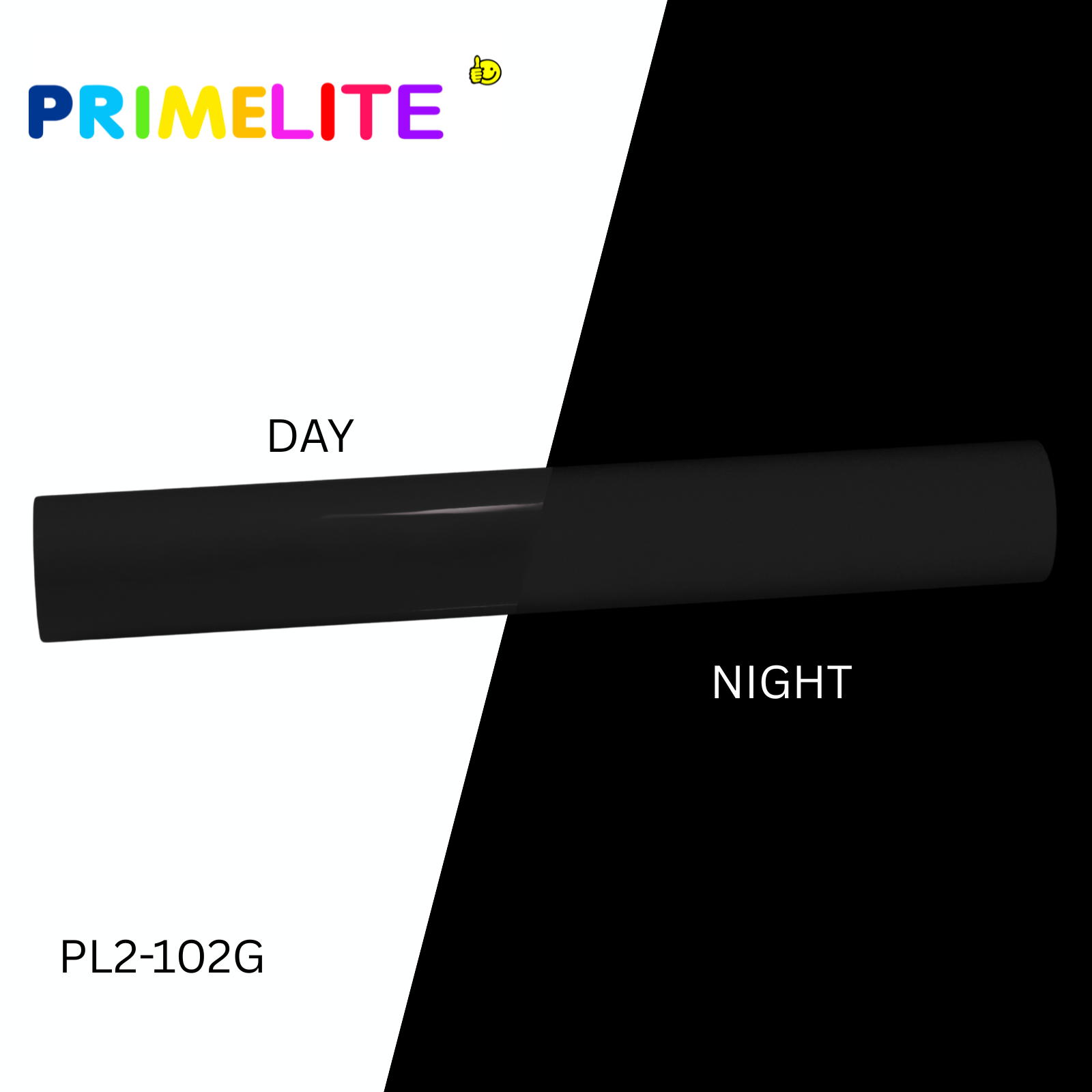 PRIMELITE REFLECTIVE BLACK – Stickershop