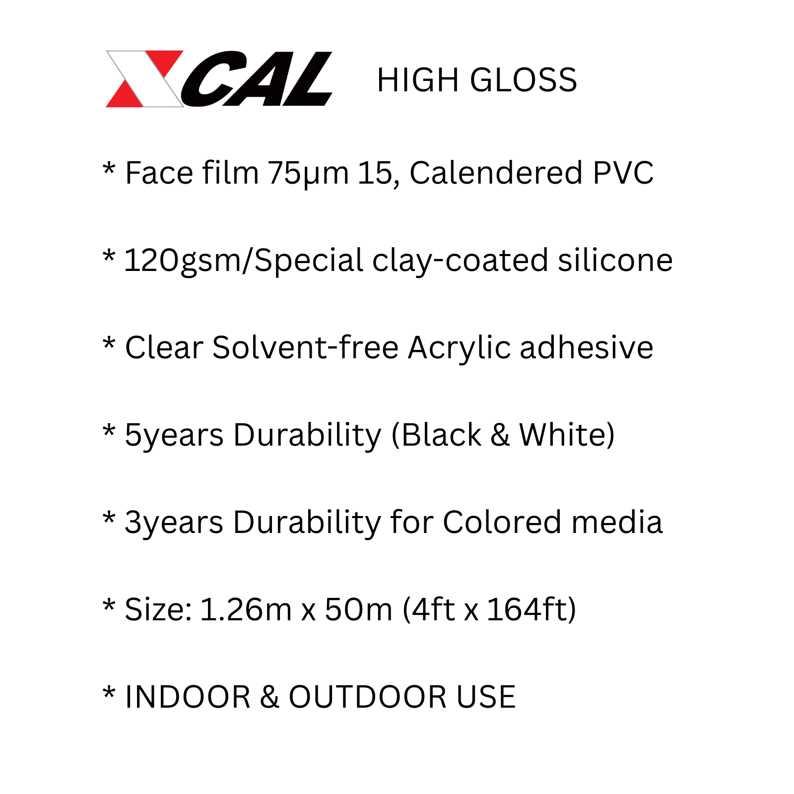 XCAL HG BRIGHT RED ORANGE – Stickershop